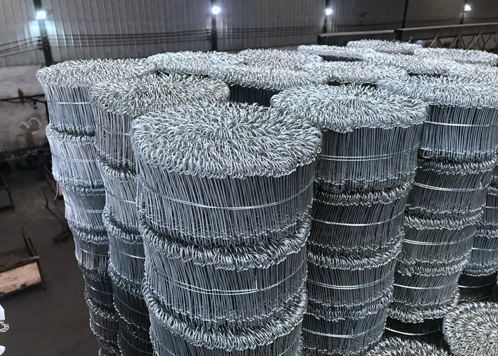 Double Loop 0.7mm 24 Inches 380mpa Galvanized Tie Wire